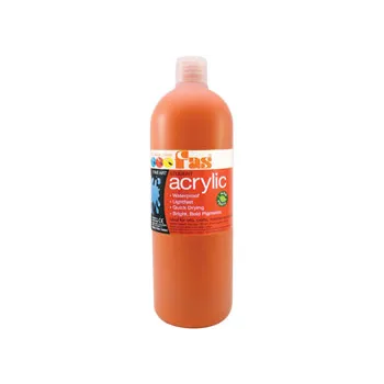 Student Acrylic Paint 1L - Orange