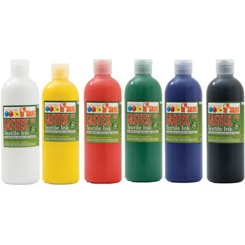 Fabric Ink 500 ml - Set of 6