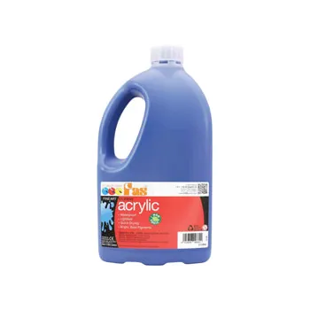 Student Acrylic Paint - Warm Blue 2 Litre