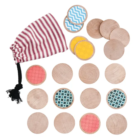 Wooden Matching Game 20 Pieces - MTA Catalogue