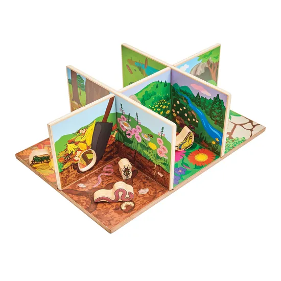 Mini Beast Habitat Discovery Set - 15 Pieces