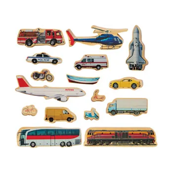 Going Places - Transport 16 Piecess