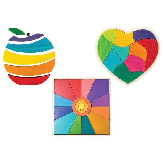 Happy Colour Puzzles Set of 3