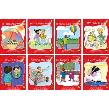 Te reo Maori Whero Fiction Set