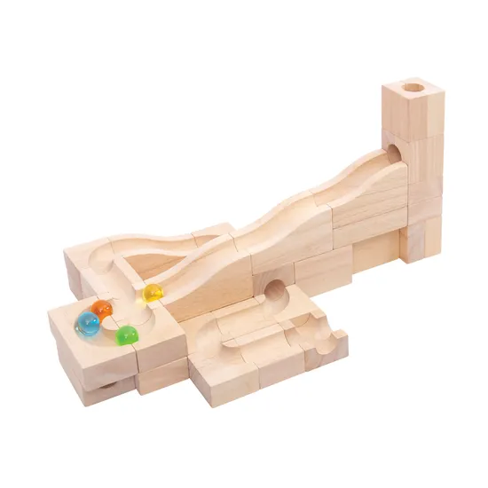 Unit Block Marble Run - Set of 40