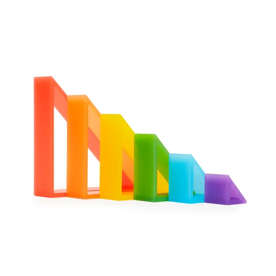 Discovery Triangles - Rainbow