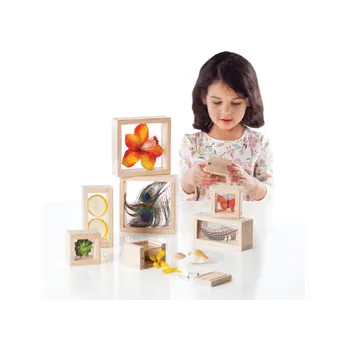 Treasure Blocks Clear - Set of 8