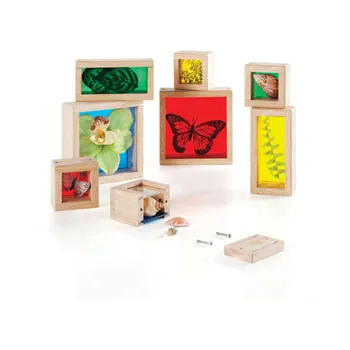 Treasure Blocks Coloured - Set of 8