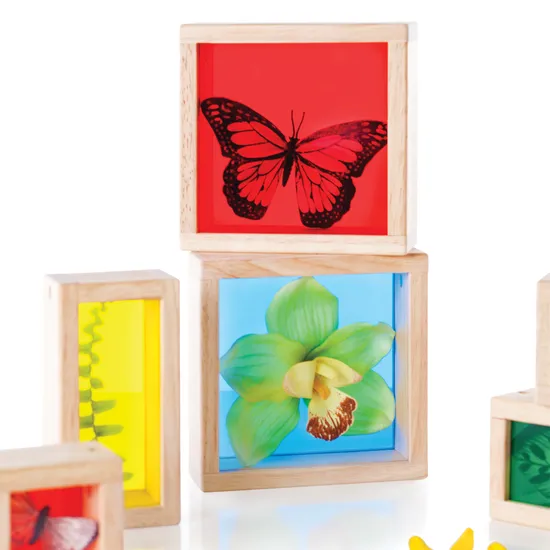 Treasure Blocks Coloured - Set of 8