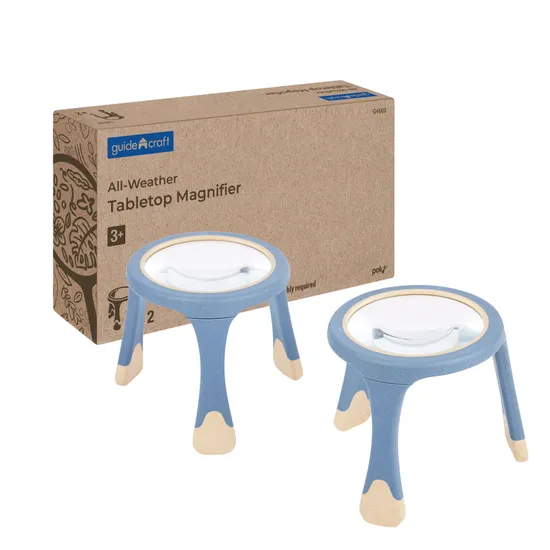 All-Weather Tabletop Magnifiers - Set of 2