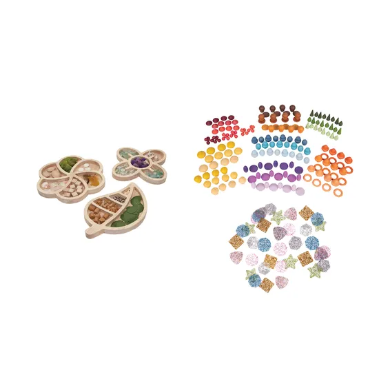 Loose Parts Sorting Tray + Treasures