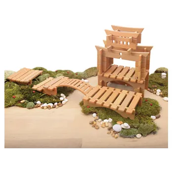 Table Top Notch Blocks Eastern 87 Piece Set