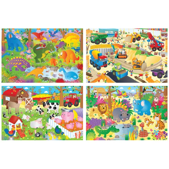 Galt Giant Floor Puzzle Kit of 4