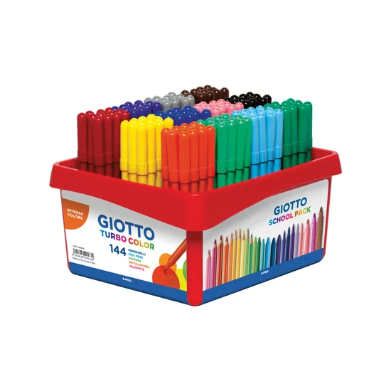 Giotto Turbo Coloured Markers – Pack of 144