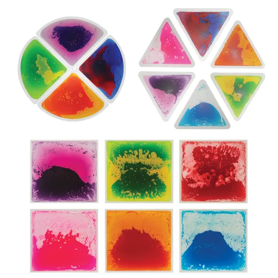 Sensory Liquid Floor Tile Super Set - Set of 16