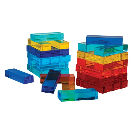 Teachables – Acrylic Stacking Blocks – Set of 36 - MTA Catalogue