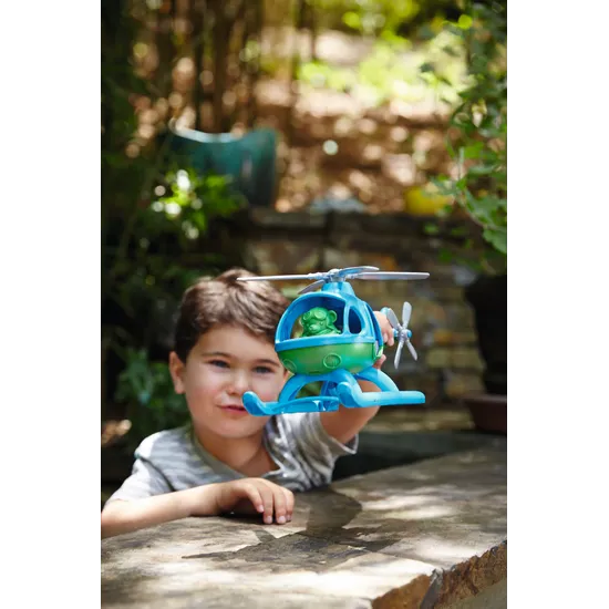 Green Toys - Helicopter - Blue