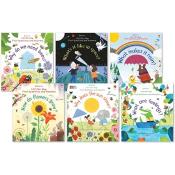 First Questions & Answers Board Book Kit