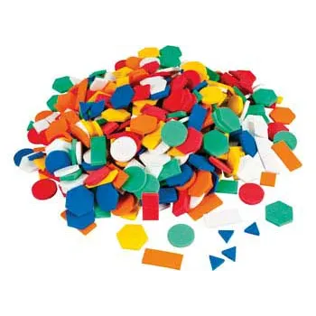 Creatistics Mosaic Foam Assorted Shapes- Pack of 500