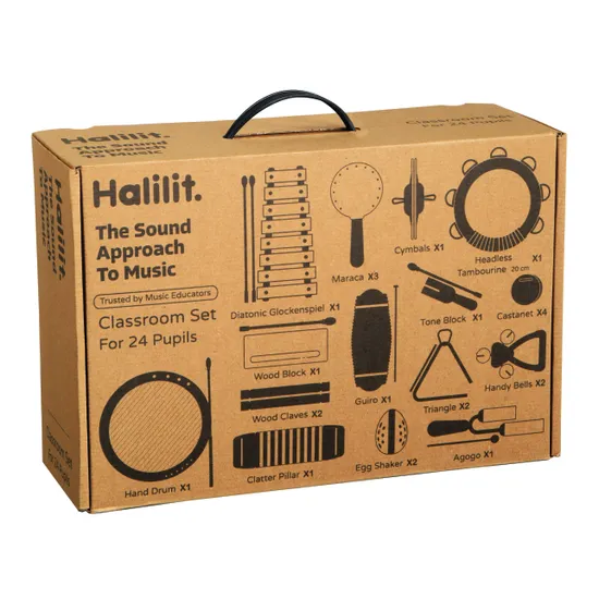 Halilit Classroom Instruments - 24 Pieces - MTA Catalogue