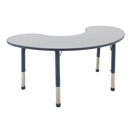 Ergerite Adjustable Height Group Table - Grey - 38-60 (H) cm