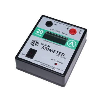 Digital Ammeter LCD 0-20A x 10mA