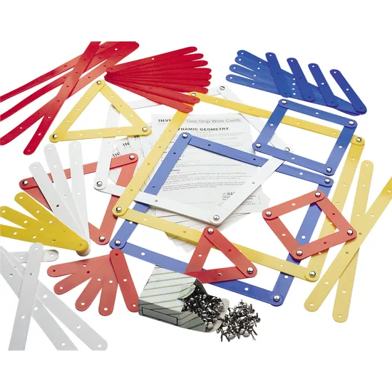 Geo Strips – Geometry & Shape Building, Set of 68