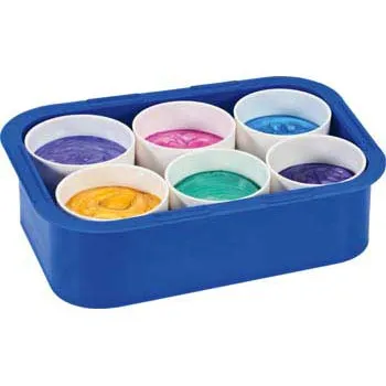 Paint Tray With 6 Pots