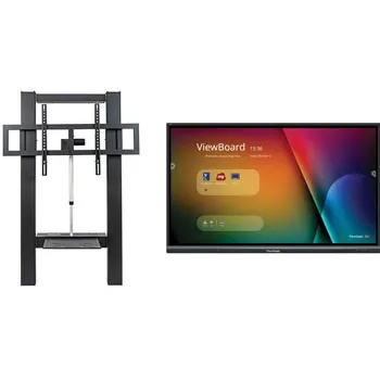 IPB 65" ViewSonic IFP6552 Wall Mount - Height Ad