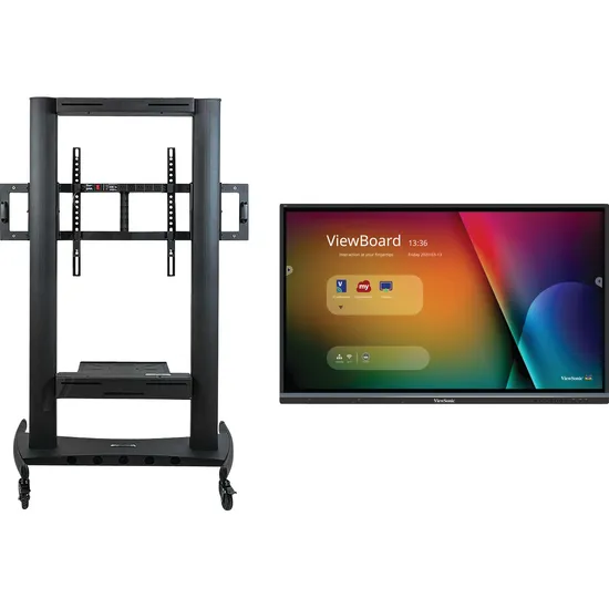 IPB 75" ViewSonic IFP7552 Mobile - Fixed Height