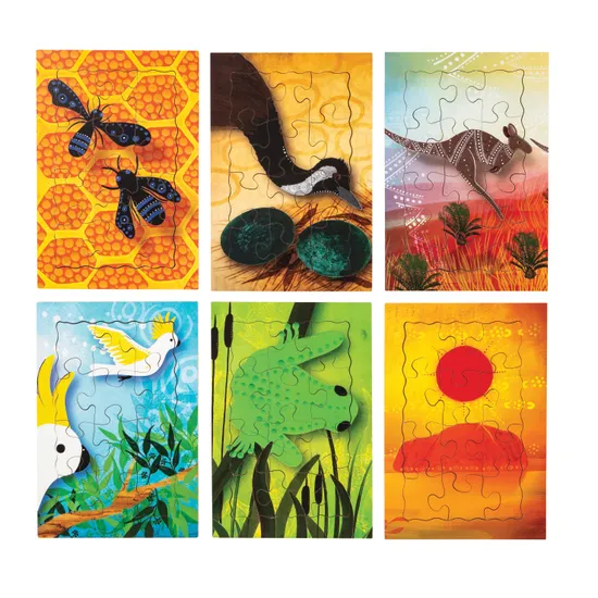 Indigenous Discovery Puzzle Set of 6 - Land - MTA Catalogue