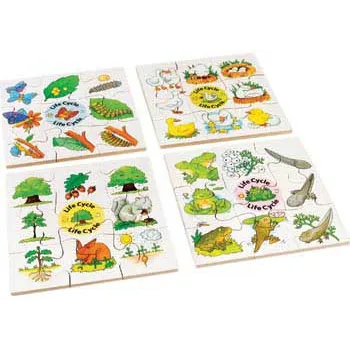 Lifecycle Jigsaws Set of 4