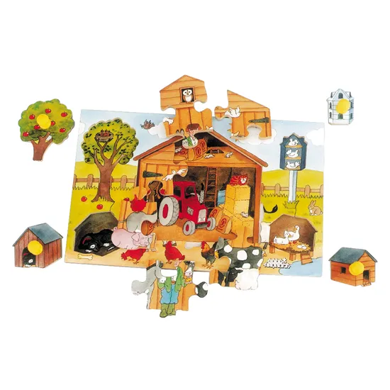 Farmyard Puzzle - 10 Pieces