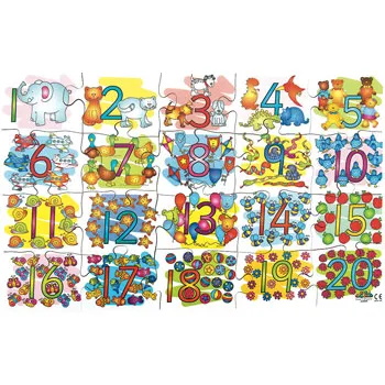 Numbers Floor Puzzle 20 Pieces