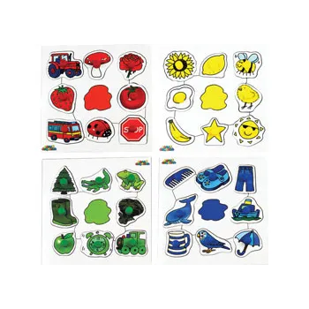 Colour Peg Puzzles Set of 4