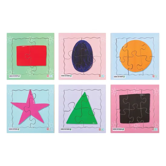 Indigenous Discovery Shapes Puzzles Set of 6