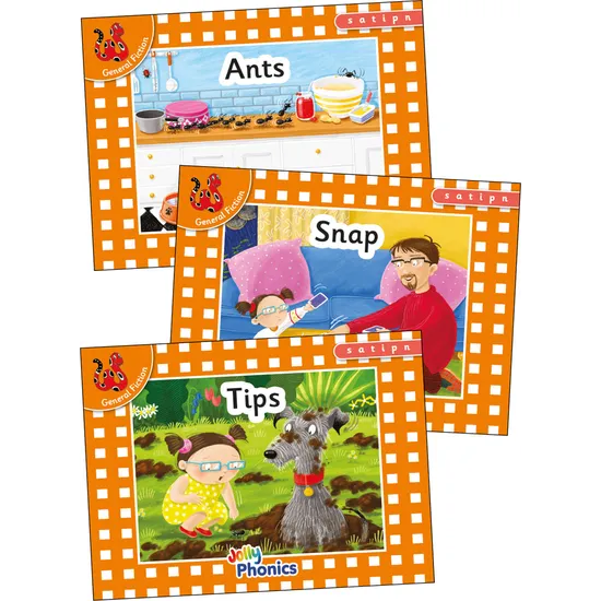Jolly Phonics Decodable Readers (Orange Level) Set