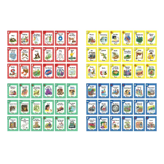 Jolly Phonics Decodable Readers – Level 1-4