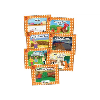 Jolly Phonics Decodable Readers (Orange Level) Com