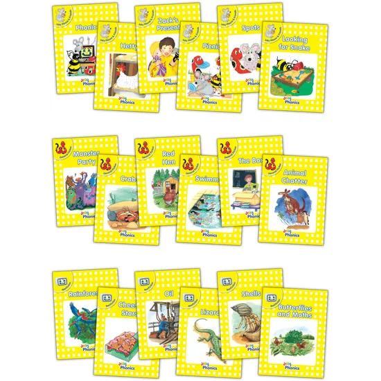 Jolly Phonics Decodable Readers – Level 2