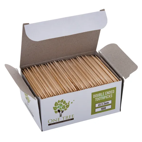 Natural Toothpicks – Pack of 1000