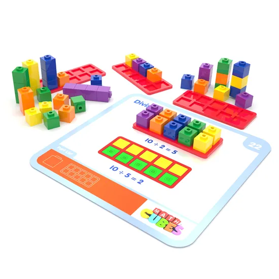Math Cubes – Ten Frames Visual Activities