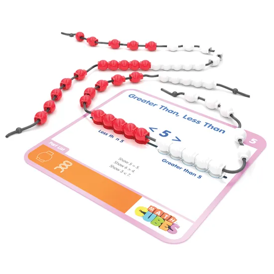 Math Cubes - Bead Strings