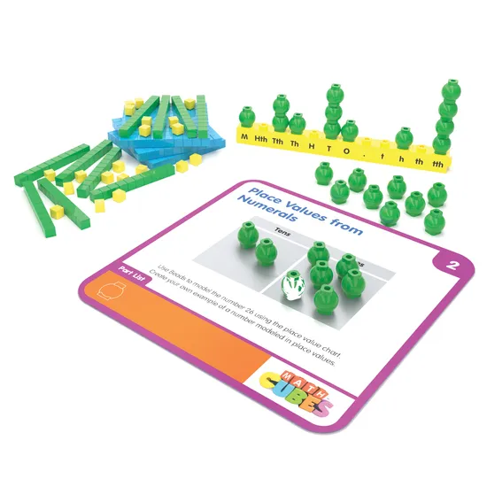 Math Cubes Place Values