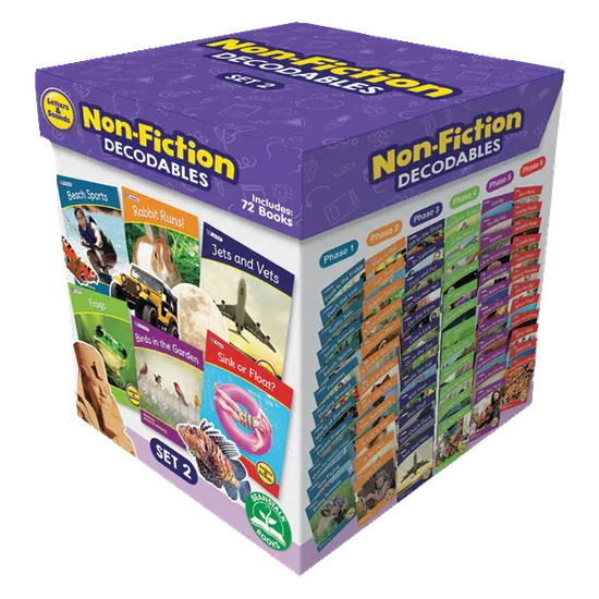 Decodable Readers Non-Fiction Set 2 Library