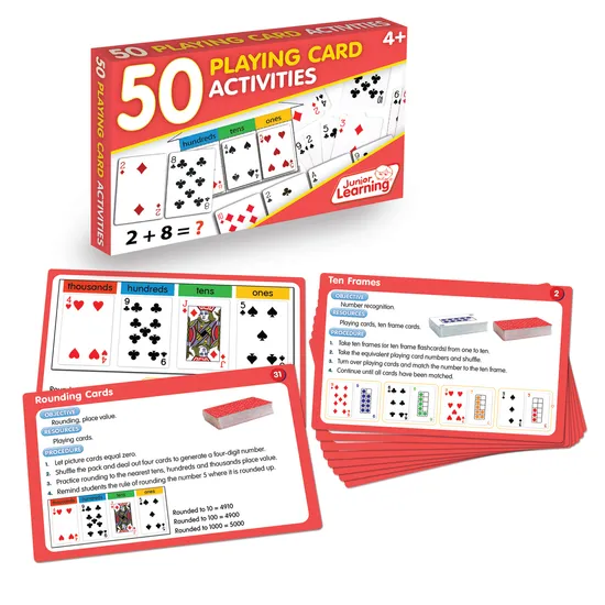 Playing Card Activities – Set of 50