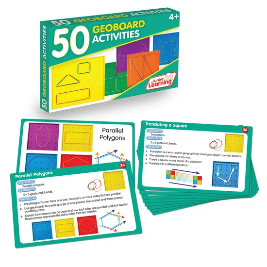 50 Geoboard Activities