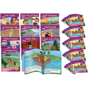 Decodable Readers - Vowel Sound Fiction Phase 5 Kit