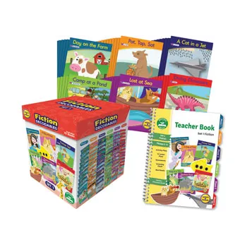 Decodable Readers Fiction Library + Teacher Book S - MTA Catalogue