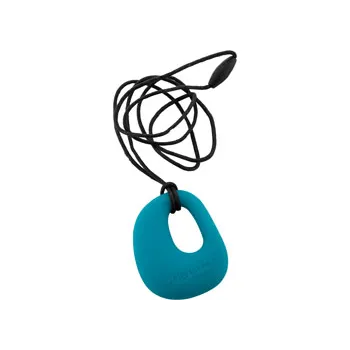 Chewable Silicone Pendant - Teal
